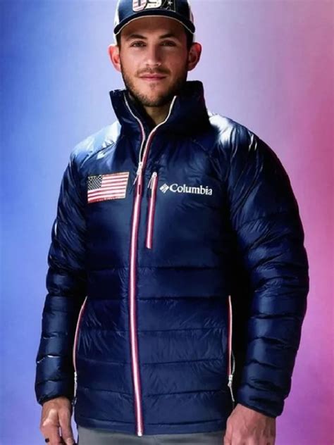 Winter Olympics 2026 Columbia Team Usa Puffer Jacket