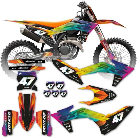 Decallab Customizable Personalized Motocross Full Graphics