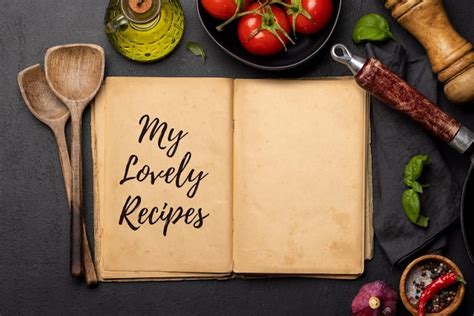 Premium Photo Topdown View Of A Kitchen Table With Ingredients