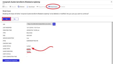 Azure Blob Storage Lease Management Break Terraform State Lock Issues The Uncommon Engineer