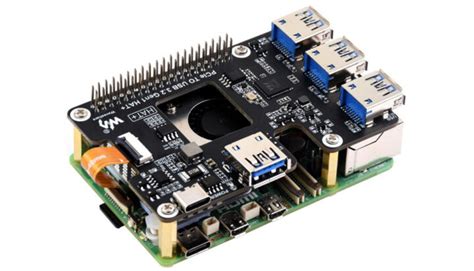 Waveshare PCIe to USB HAT เพม พอรต USB ใหกบ Raspberry Pi CNX Software