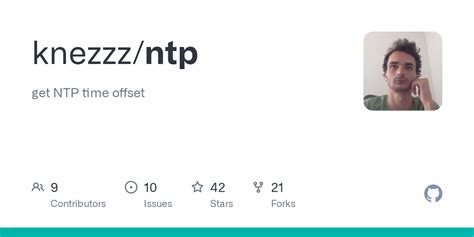 GitHub Knezzz Ntp Get NTP Time Offset