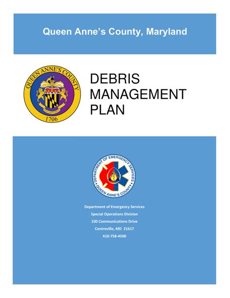 Debris Management Full Plan By Beth Malasky Flipsnack