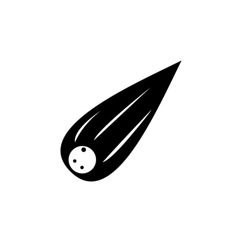 Comet Vector Icon Illustration 23194469 Vector Art At Vecteezy