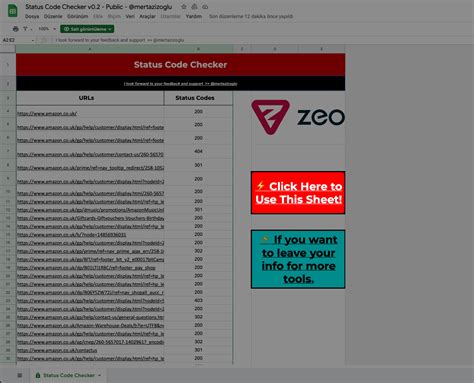 How To Use Status Code Checker Zeo