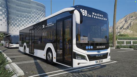 Man Lions City 12 Efficient Hybrid Add On Replace Fivem
