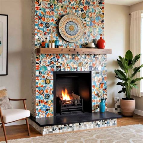 15 Mid Century Modern Fireplace Ideas For Your Living Room