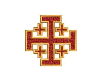 Jerusalem Cross Etsy