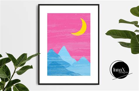 Pansexual Pride Flag Colors Instant Digital Download Pan Etsy