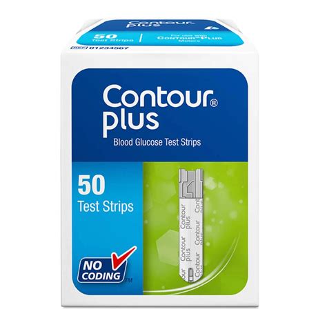 Buy Contour Plus Test Strips 50 Strips Dock Pharmacy