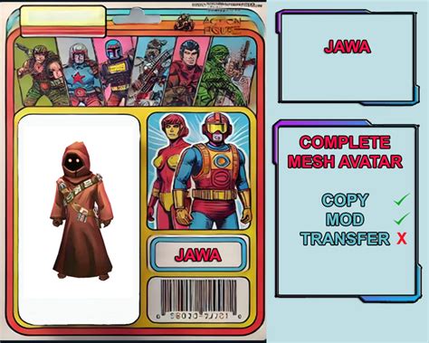 Second Life Marketplace Jawa Avatar