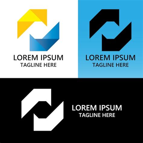 로지스틱 로고 운송 프리미엄 벡터