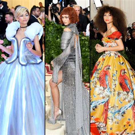 Zendayas Met Gala Looks Every Outfit Shes Worn Since 2015 Debut Us