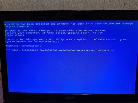Acer Aspire 3830tg 6415 Bsod After Updating Bios Acer Community