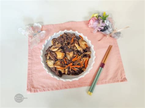 이슬송이버섯 소불고기 만들기 만드는법 황금 레시피 소스 간장 양념 부위 요리 한우 네이버 블로그