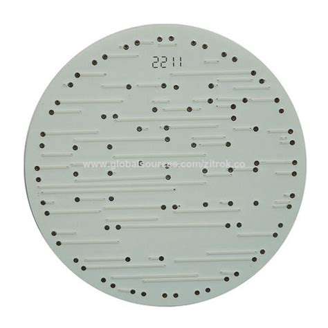 Buy Wholesale China 6 Layer Round Pcb For Led Lighting Card Board In Fr4 And Aluminum Material