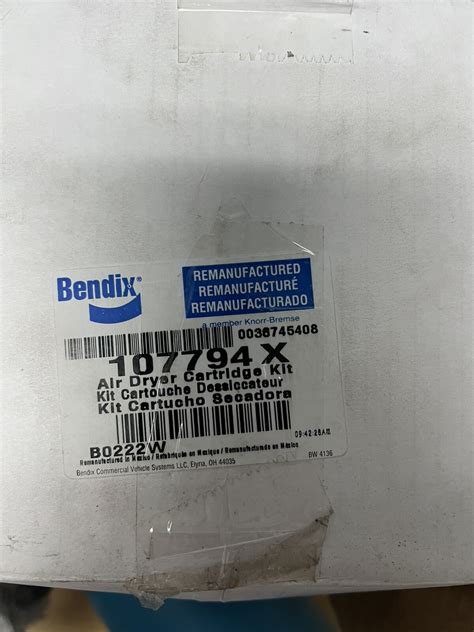 Bendix 107794 Air Filter Cross Reference