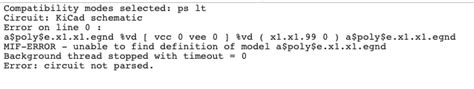 Trouble Simulating An Instrumentation Amplifier On Kicad Electrical