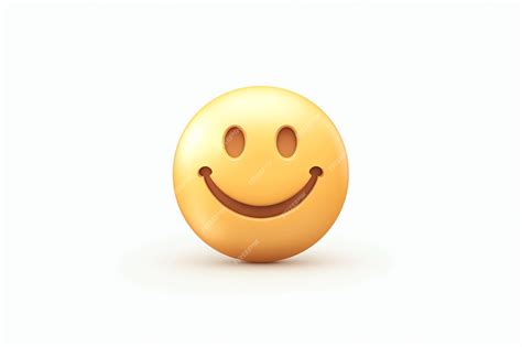 Premium Photo A Yellow Ball With A Smiley Face On It Ai Photo