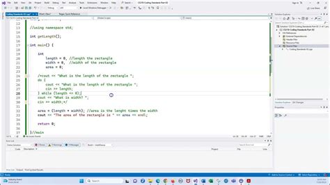 Cs210 Coding Standards Part 02 Youtube