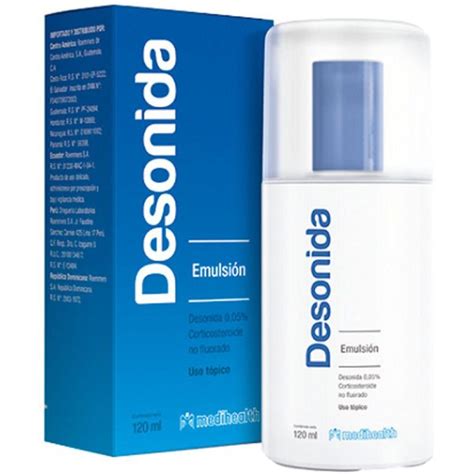 Desonida 005 Emulsion 120 Ml Droguería Galerias