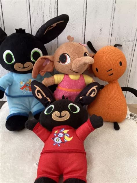 Cbeebies Bing Sula Flop Bedtime Bing £1500 Picclick Uk