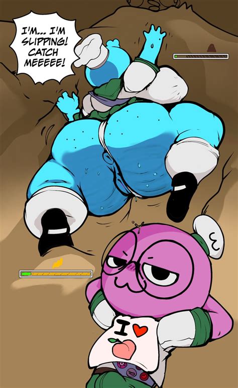 Rule 34 Before Sex Below View Bib Bing Bong Peak Blue Skin Climbing