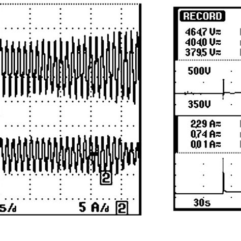 A Transient Response Of Terminal Voltage And Load Current At Starting Download Scientific