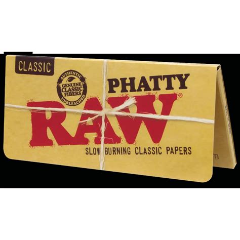 Raw Phatty Classic Rolling Papers American Rolling Club