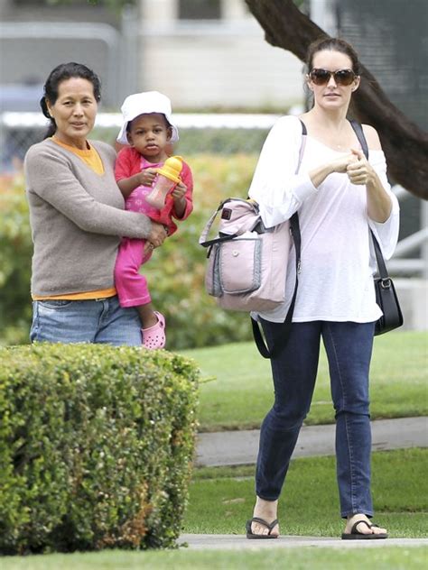 Exclusive Kristin Davis Takes Gemma Rose To The Park Celeb Baby Laundry