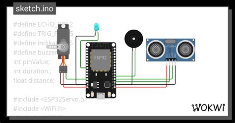 Deteksi Ketinggian Air Copy Wokwi Esp32 Stm32 Arduino Simulator