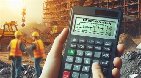 How To Calculate And Solve For Bulk Modulus Of Elasticity E Rock Mechanics
