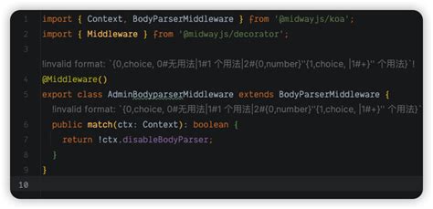 如何给指定的route停用koa bodyparser · issue 2463 · midwayjs midway · github