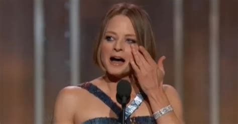 70th 골든글로브 조디 포스터 공로상서 커밍아웃 나는 동성애자다