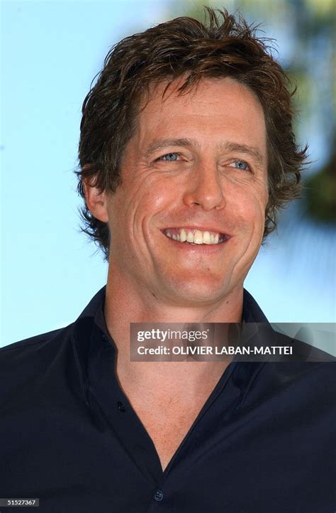 British Actor Hugh Grant Poses For Photographers During A Photocall
