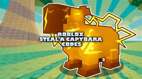 Roblox Steal A Capybara Codes September TechWiser