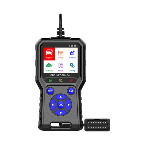 YM509 Erase Error Codes Car Diagnostic Tool ODB2 Code Reader Automotive Multi Languages OBD2 ...