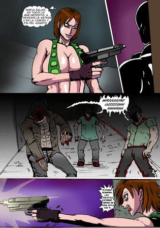 Jill Valentine Vs Nemesis 1 COMIC 3 Luscious Hentai Manga Porn
