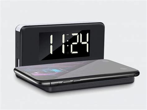 Wireless Charger Clock I Love That Gadget