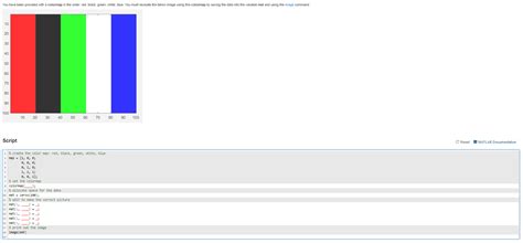 solved you have been provided with a colormap in the order