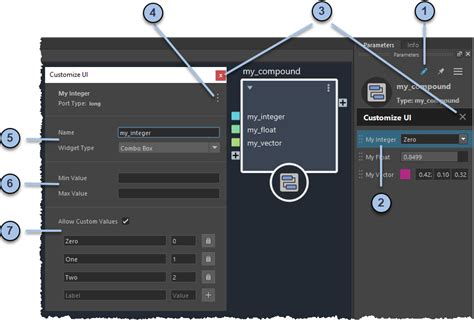 Customize Inputs For Compounds