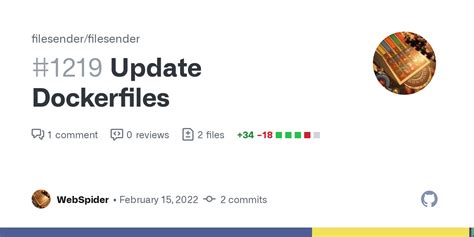update dockerfiles by webspider · pull request 1219 · filesender