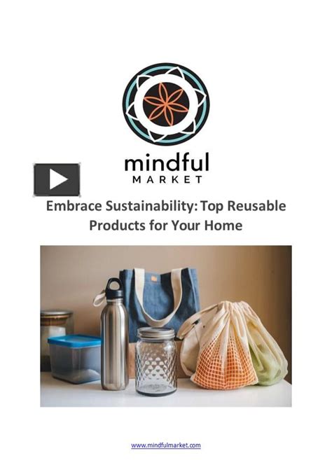 Ppt Top Reusable Products For Your Home Embrace Sustainability