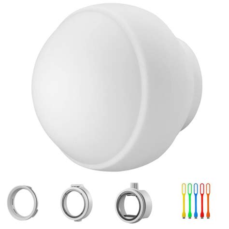 GetUSCart Godox ML CD15 Diffusion Dome Flash Diffuser Modifier Collapsible Soft Light Diffuser