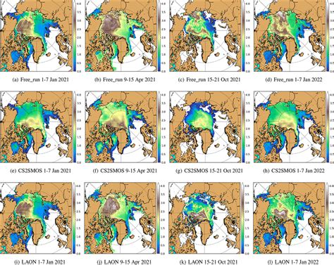 Weekly Mean Sit M From Freerun Simulations A D Cs2smos Download Scientific Diagram