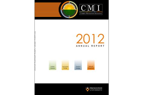 Annual Reports Carbon Mitigation Initiative
