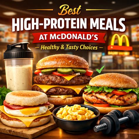 High Protein Mcdonalds Meals Best Options For 2026