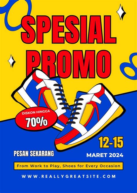 Contoh Poster Iklan Profesional Gratis Canva