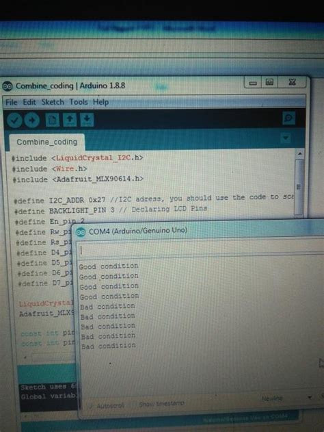 Output From Serial Monitor And Complete Wiring Setup Download Scientific Diagram