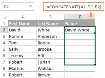 How To Concatenate Or Merge In Excel